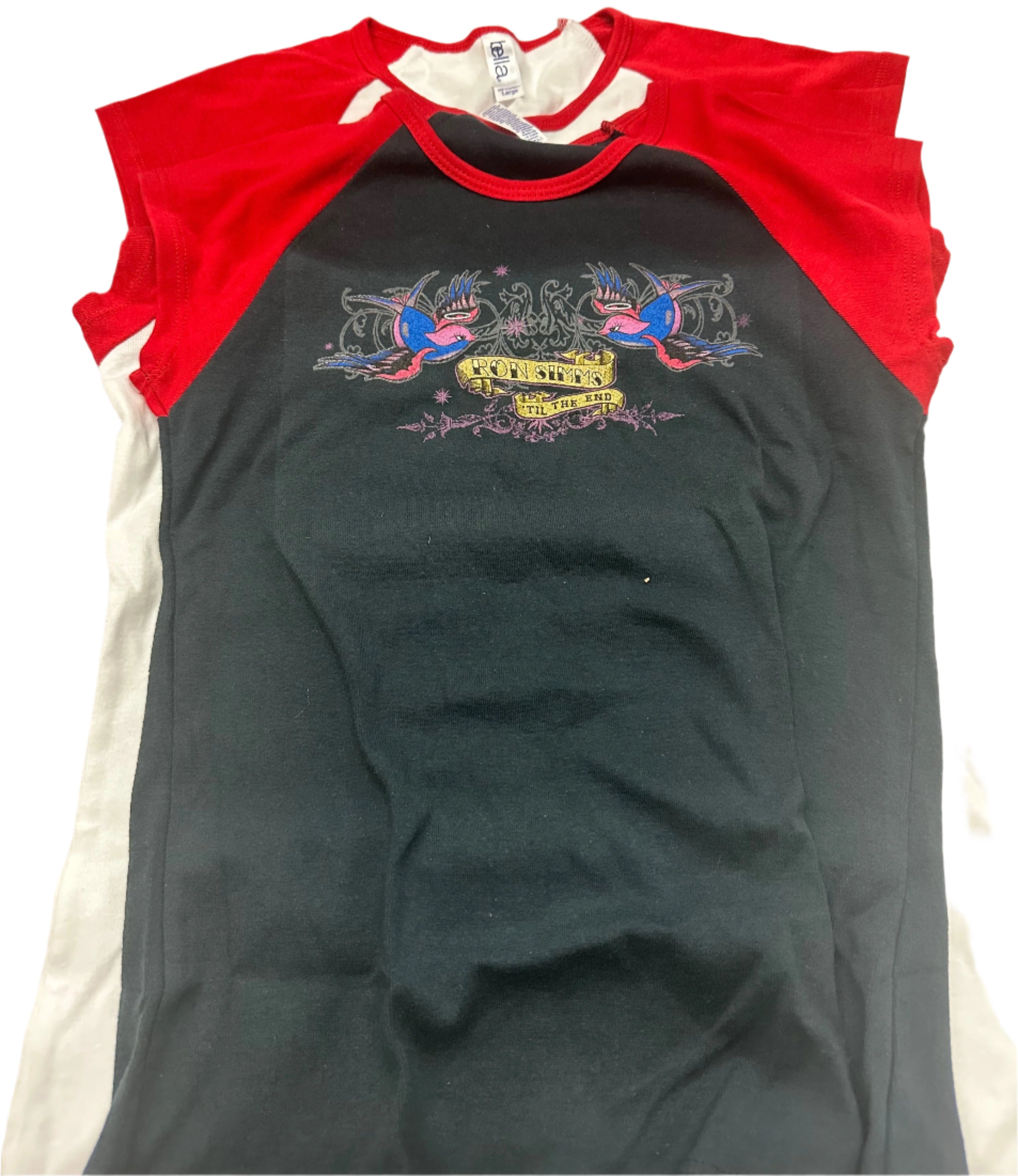 SIMMS Birds TTE Tee#507 -Black\White – Simms Custom Cycles