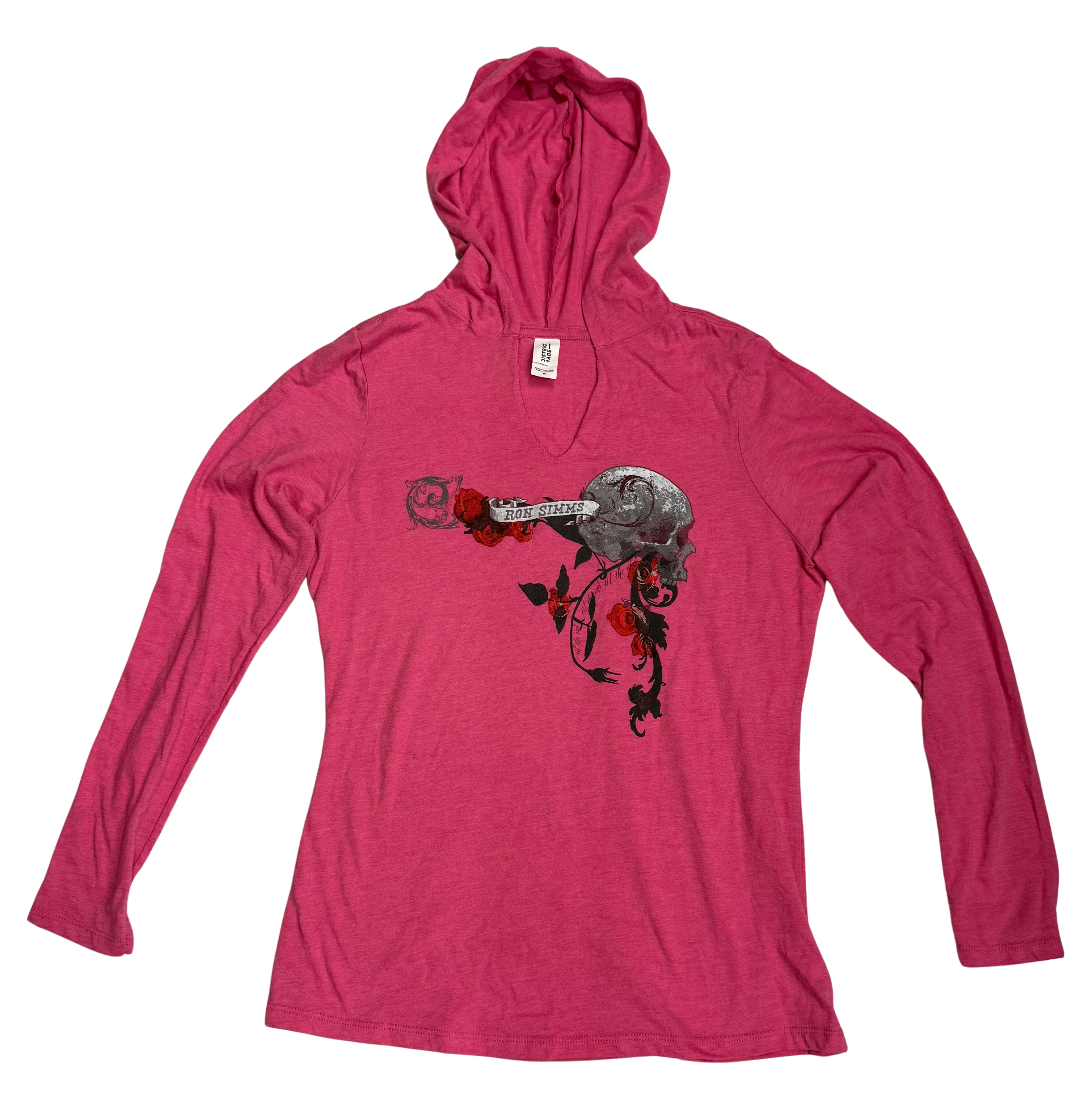 SIMMS Rose Vine Hoodie -Pink, Gray – Simms Custom Cycles