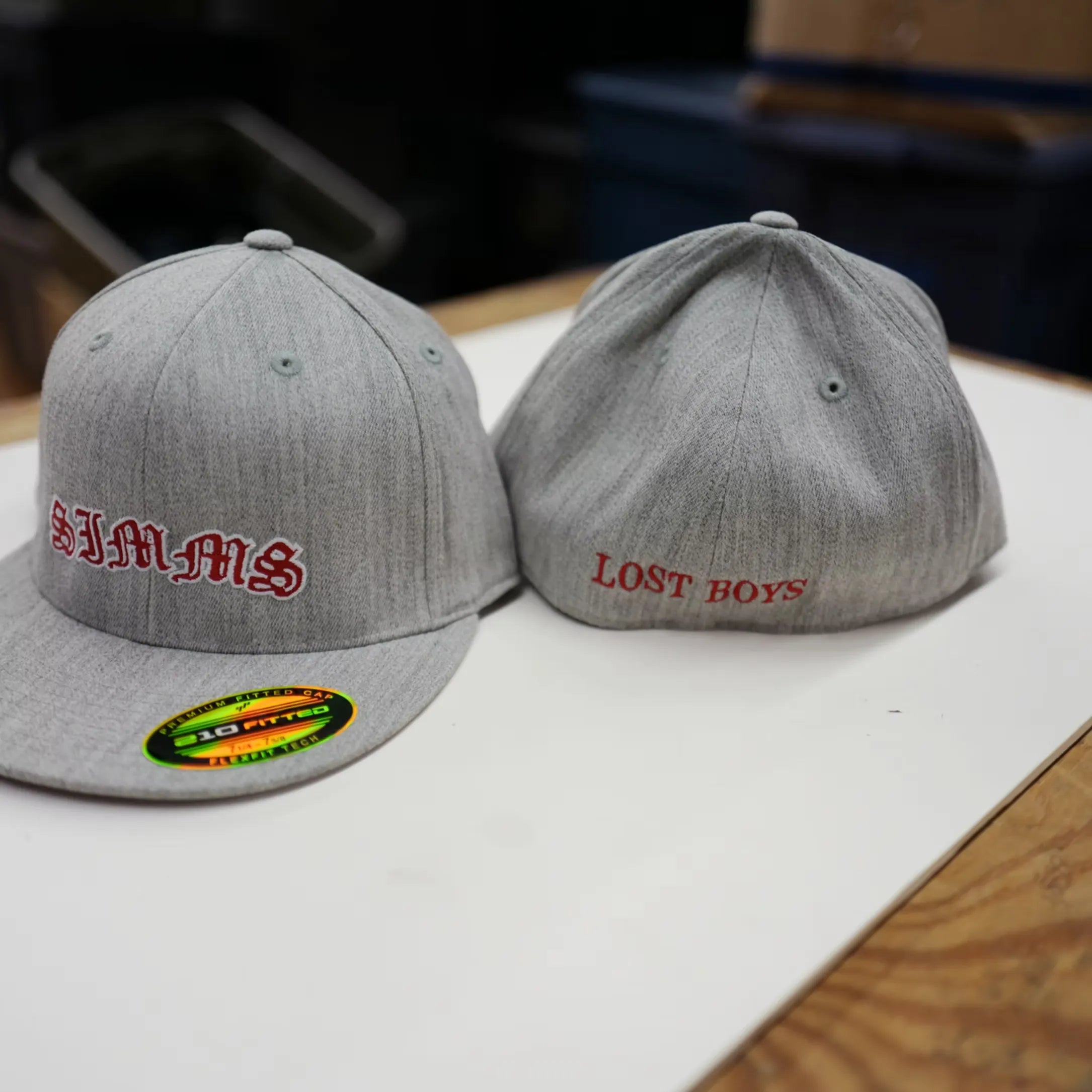SIMMS Lost Boys Logo Hat -Grey – Simms Custom Cycles