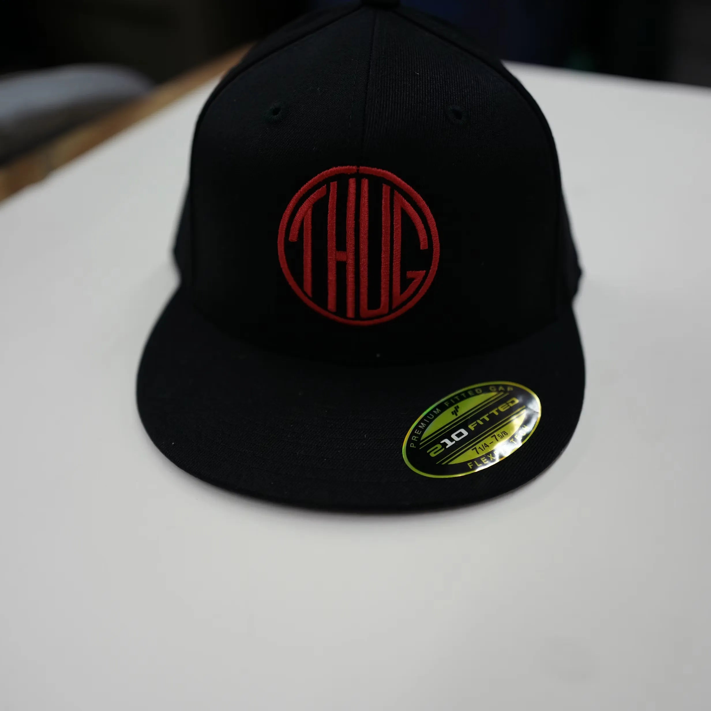 THUG Big Red Logo Hat#011 Sturgis-Hat -Black w/Red – Simms Custom Cycles