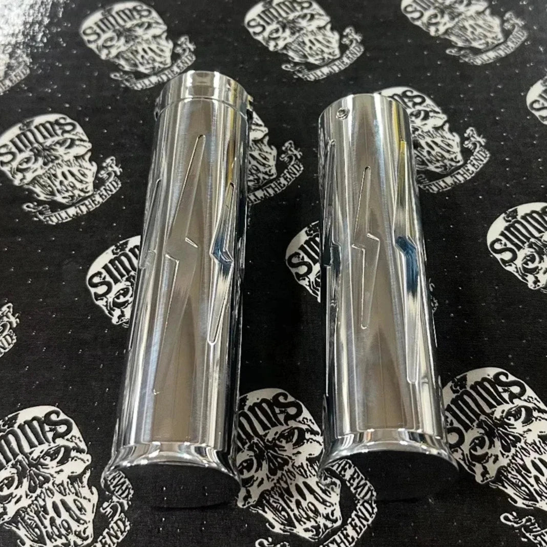 SIMMS Grips -Thunder Bolt – Simms Custom Cycles