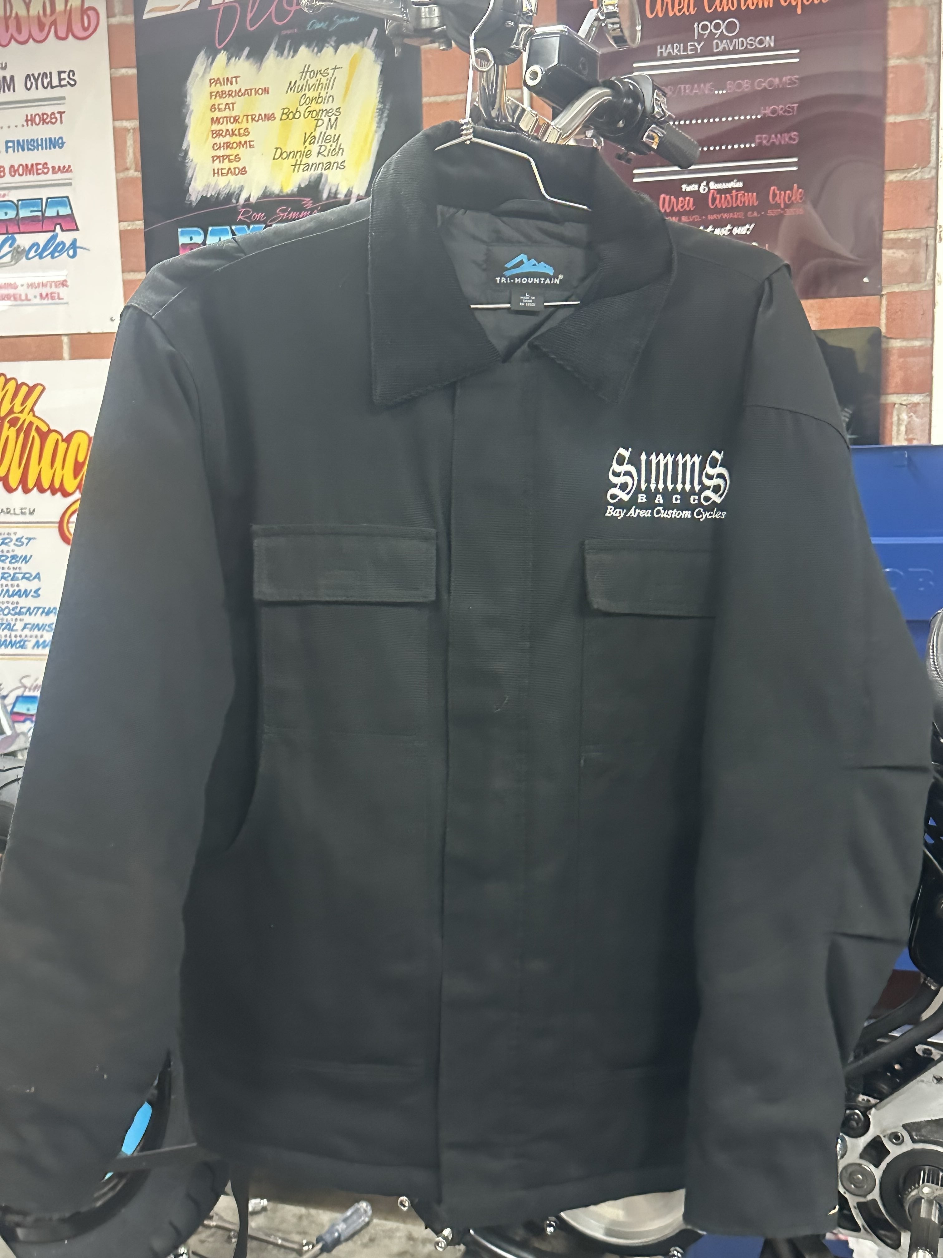 SIMMS Skull TTE Jacket -Black – Simms Custom Cycles