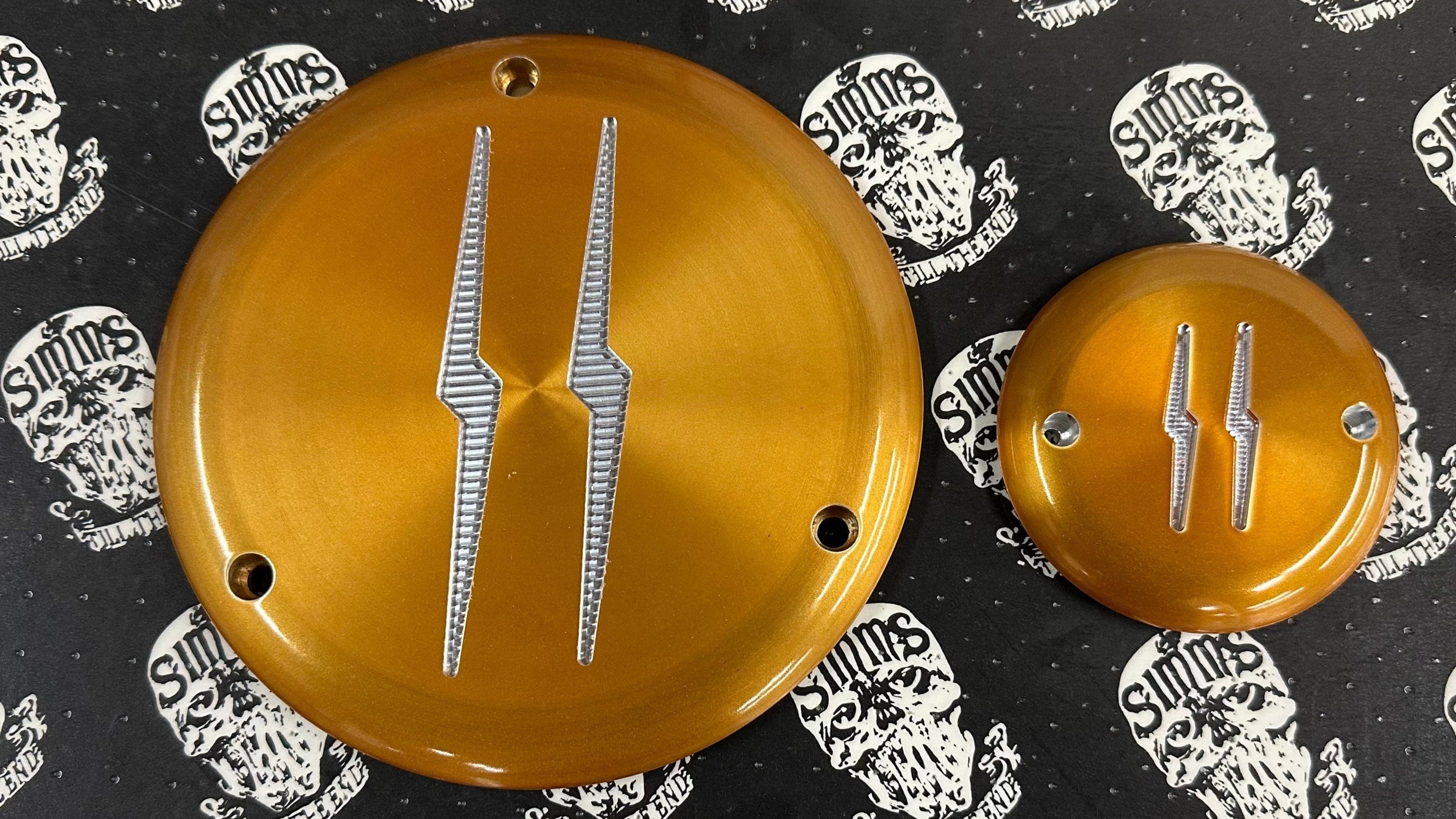 Derby and Ignition/Point Cover Bundle – Simms Custom Cycles