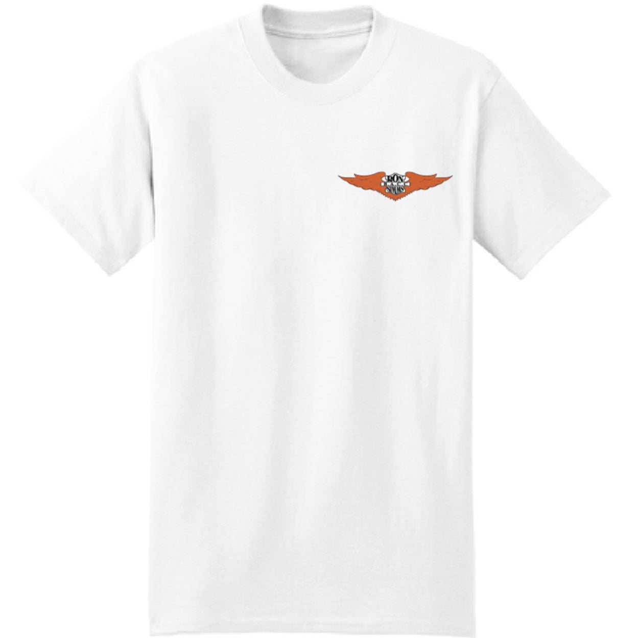 SIMMS Classic Bay Area Wings Tee#12736 Sturgis-Shirt J-White – Simms ...