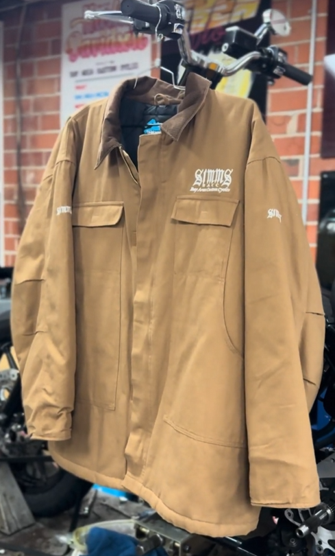 SIMMS BACC Jacket -Lite Brown – Simms Custom Cycles