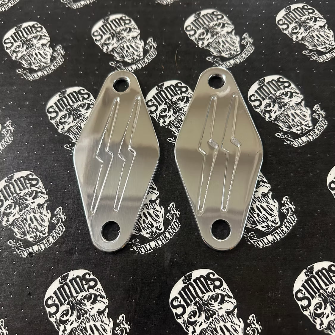 SIMMS FXR Swing Arm Pivot Block Covers J-Thunder Bolt – Simms Custom Cycles
